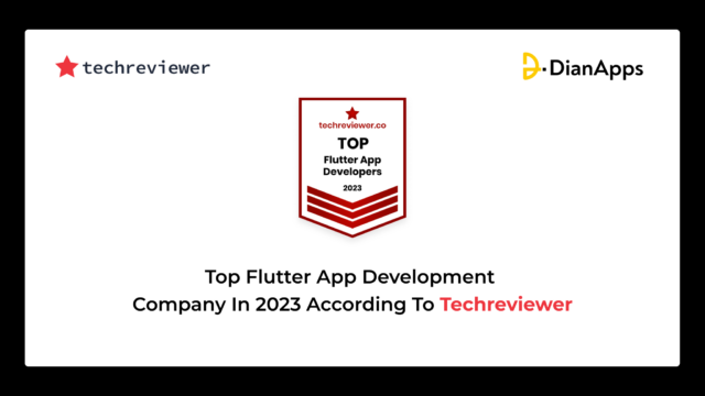 DianApps Joins Top Flutter App Developers of 2023! DianApps Joins Top Flutter App Developers of 2023!