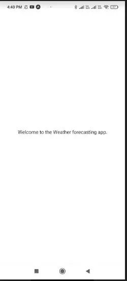 How To Create A Weather App Using The React Native Framework