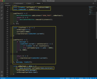 How to Display Toast Notifications in React Native App