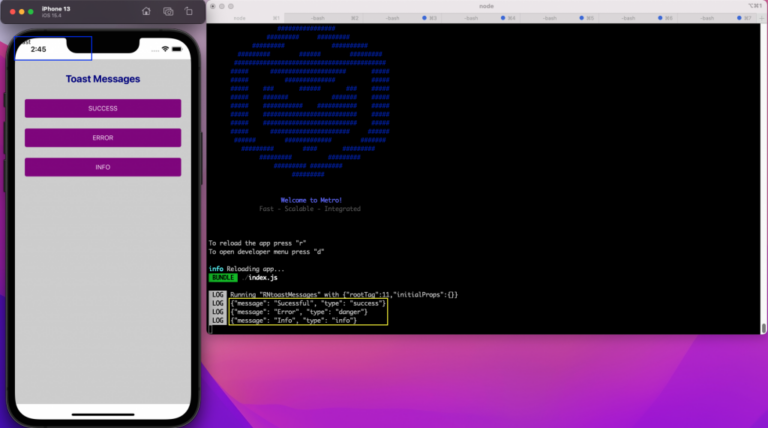 How To Display Toast Notifications In React Native App
