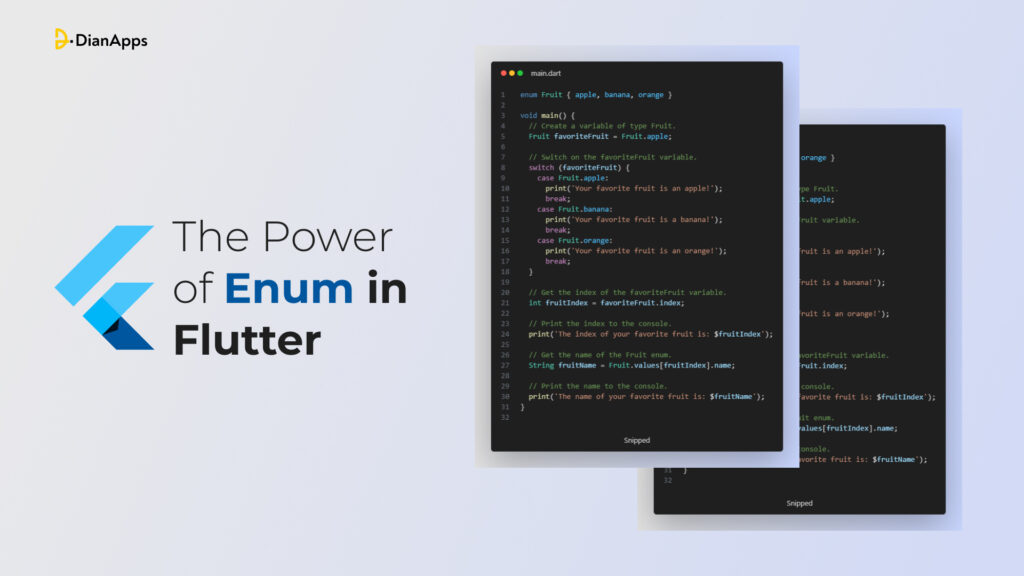 The Power Of Enum In Flutter 