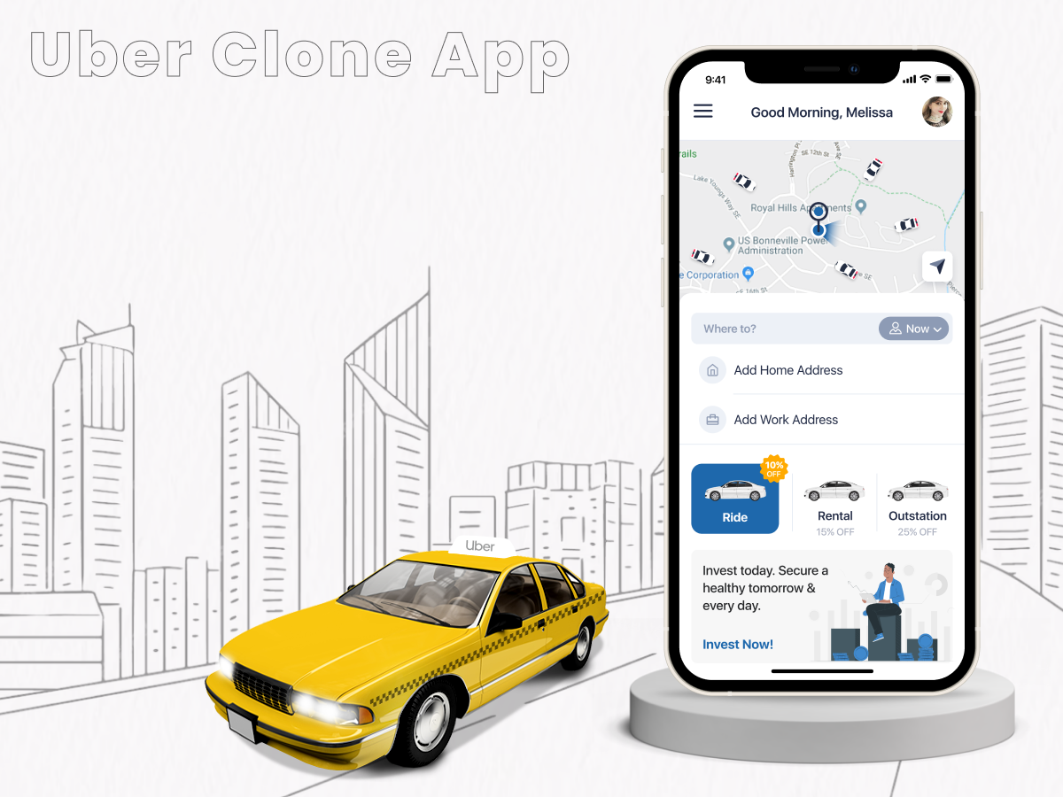 Uber Clone App Development: Build your own Uber Clone