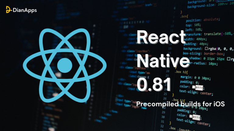 React Native 0.81 introduces precompiled builds for iOS