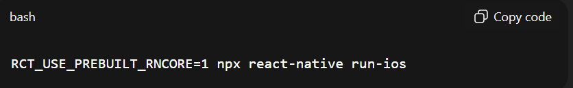 React Native 0.81 introduces precompiled builds for iOS