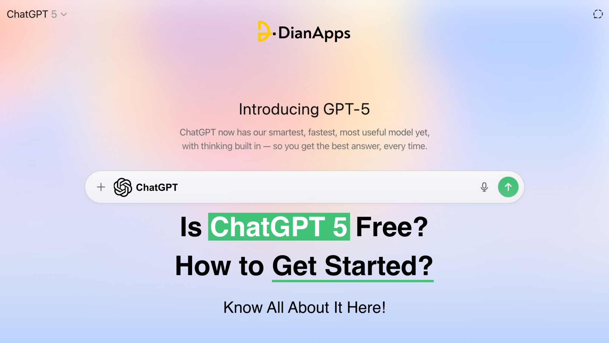 ChatGPT-5 is Here: The Most Advanced AI ( Complete Breakdown)